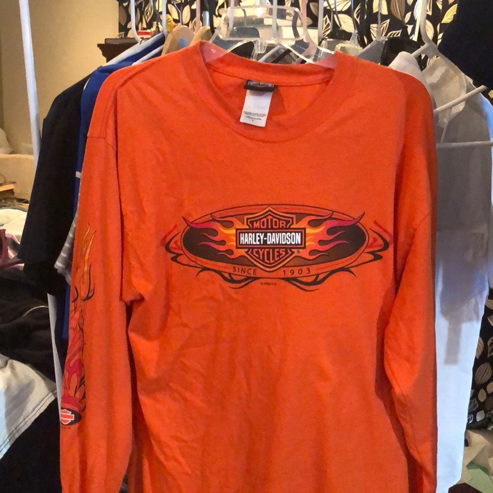 2004 Harley Davidson Indonesia Long Sleeve, Size L - Gem